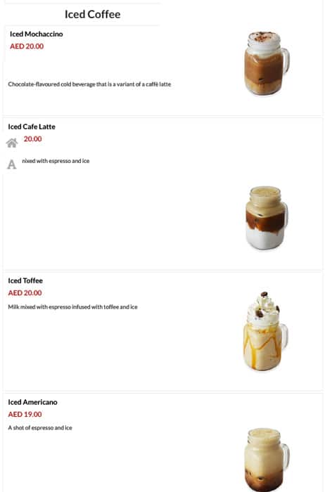 Menu at French Bakery, Dubai, Dubai-Al Ain Road