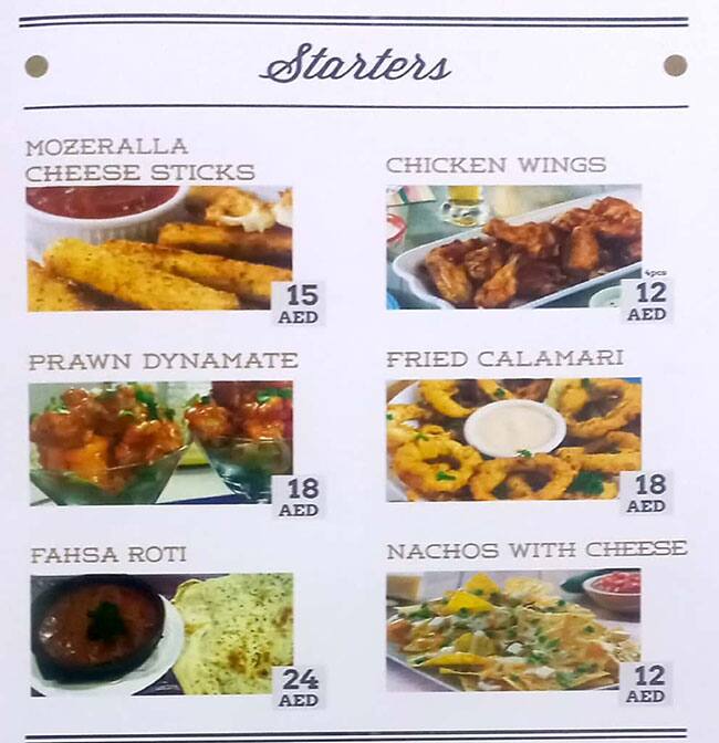 Menu of Royal Arabian Mandi Restaurant, Baniyas, Dubai