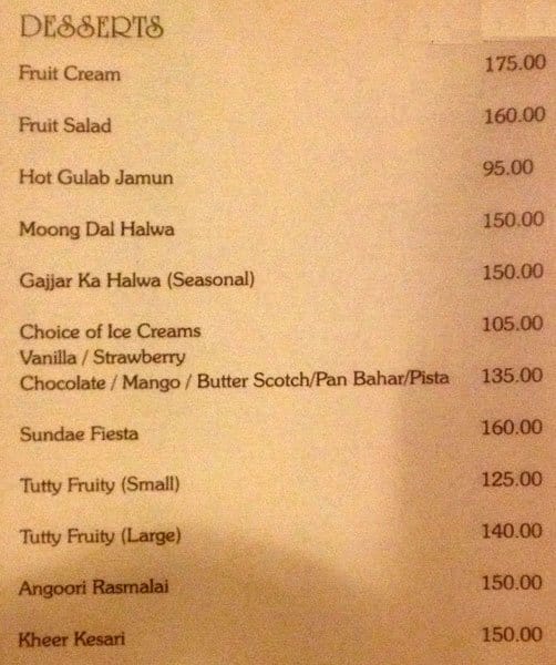 Menu at Shaolin, Chandigarh, Ground Floor Madhya Marg