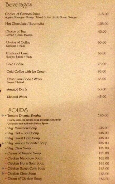 Menu at Shaolin, Chandigarh, Ground Floor Madhya Marg