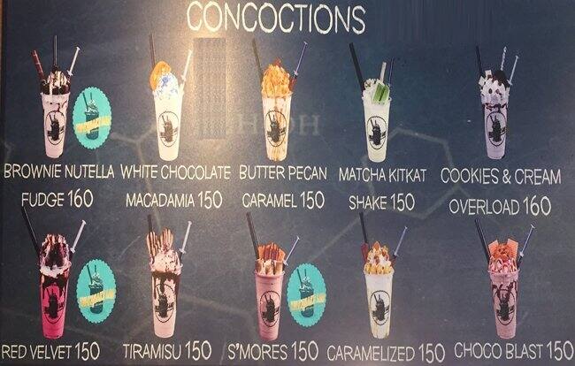 Milkshake Lab Menu, Menu for Milkshake Lab, Loyola Heights, Quezon City ...