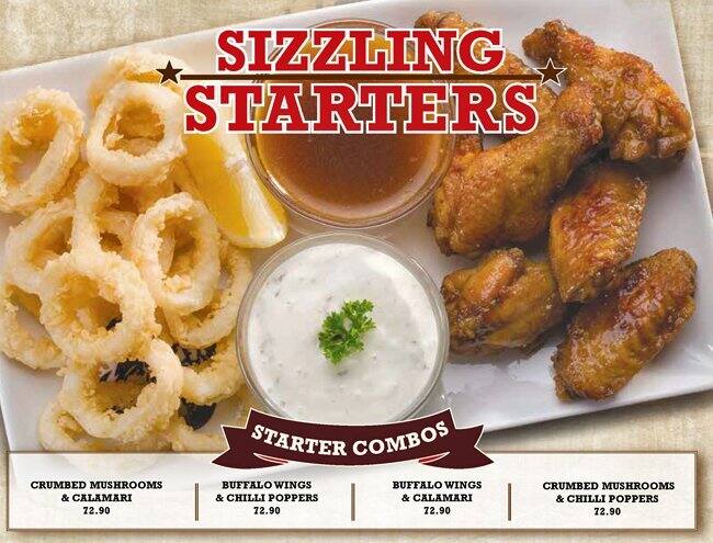 San Diego Spur Menu, Menu for San Diego Spur, Worcester, Cape Town ...