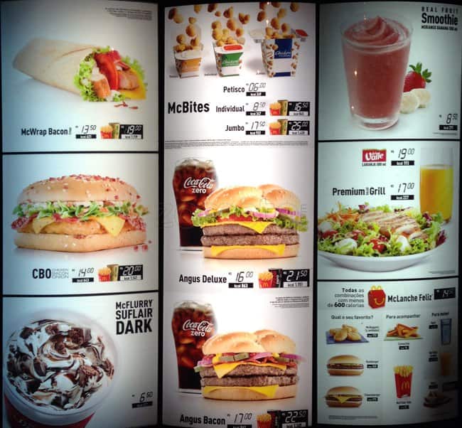 McDonald's Menu, Menu de McDonald's, Santana, São Paulo - Zomato Brasil