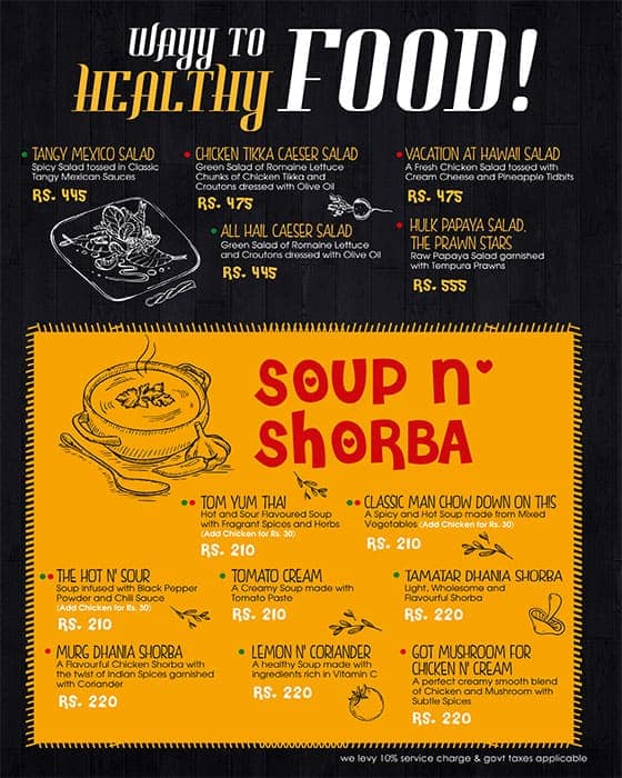 Menu of Spice Factory, Hinjawadi, Pune