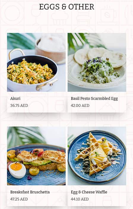 Menu of Link by mara, Al Muntazi, Ajman