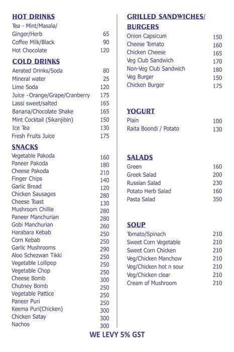 Basho's Menu, Menu for Basho's, Mundhwa, Pune - Zomato