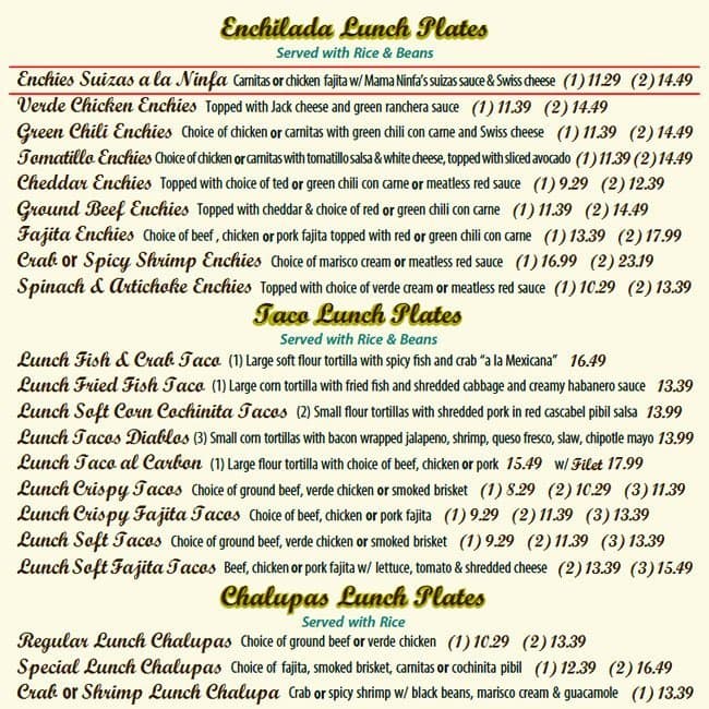 Menu At El Tiempo Cantina Vintage Park Restaurant Houston menu-at-el-tiempo-cantina-vintage-park-restaurant-houston