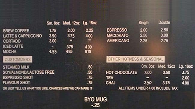 Jimmy's Coffee Menu, Menu for Jimmy's Coffee, Discovery District ...