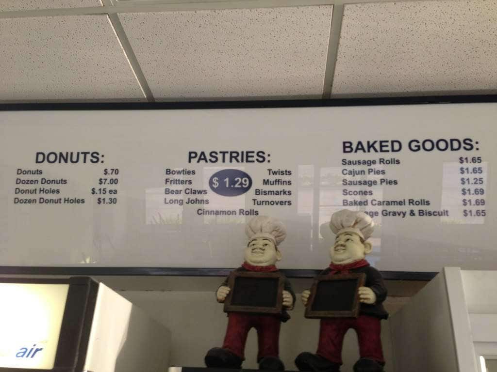 Menu At Daylight Donuts Cafe Ripley