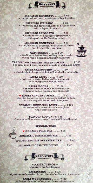 Rasta Cafe, Mysore Road, Bangalore - Zomato