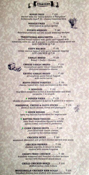 Rasta Cafe, Mysore Road, Bangalore - Zomato