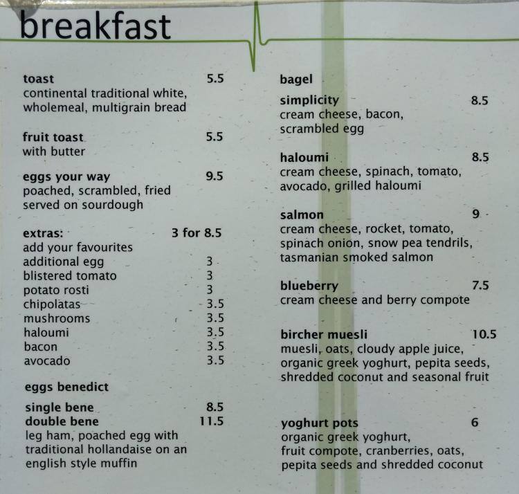 Pulse Cafe Menu, Menu for Pulse Cafe, Bowen Hills, Brisbane ...