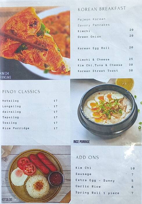 Menu at Nene Chicken restaurant, Dubai