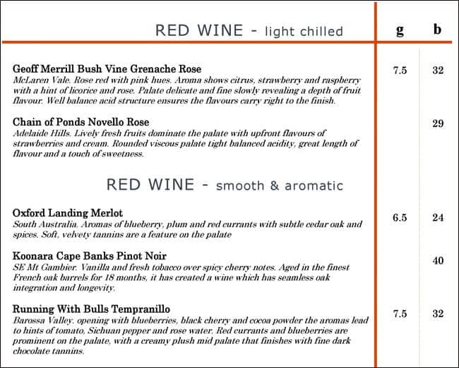 Menu at Flagstaff Hotel pub & bar, Darlington