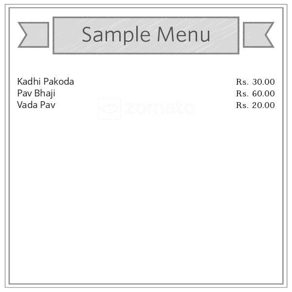 Menu of Dhosti Nasta & Restaurants, Vatva, Ahmedabad