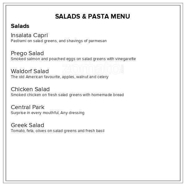 Menu at Raphael's Pizza & Pasta Restaurant, Dunedin