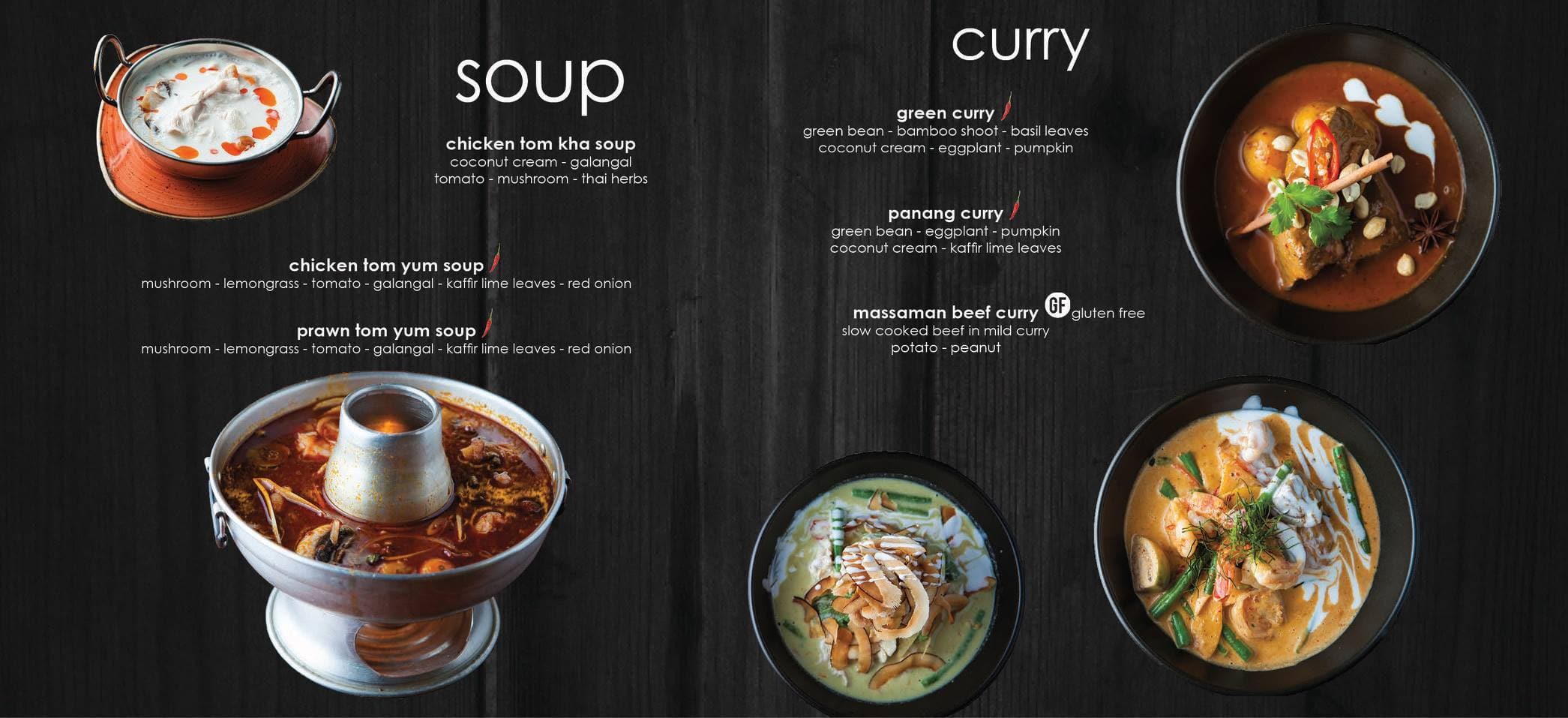 Menu at Chong Co restaurant, Newtown