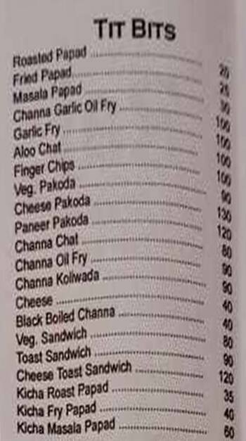 Menu of Raj Kitchen, Bhiwandi, Thane