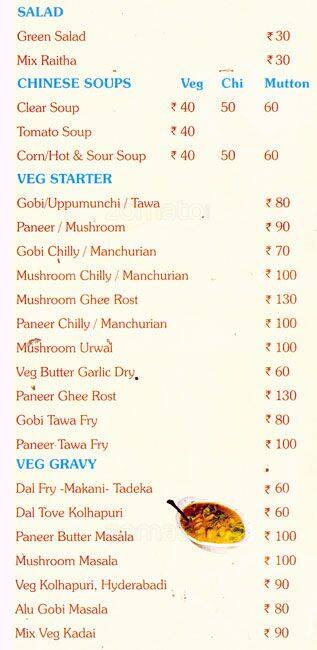 Hotel Verna Menu, Menu for Hotel Verna, Hampankatta, Mangalore - Zomato