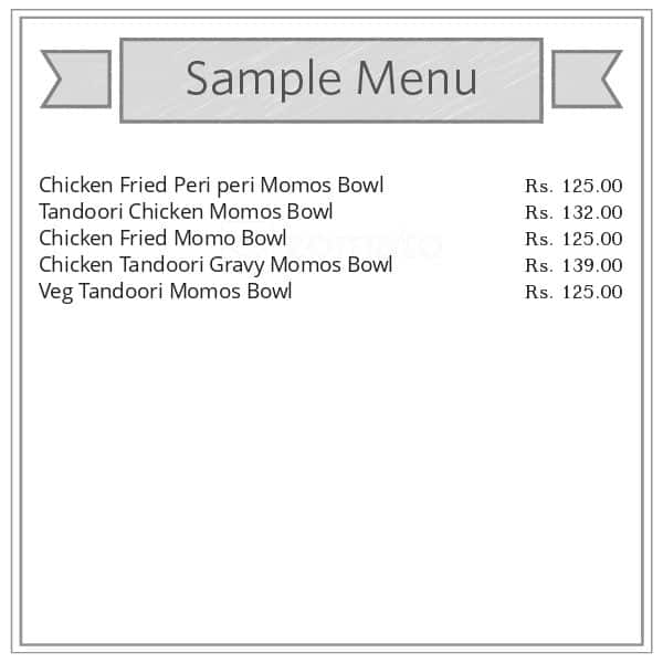 Menu of Superman Momos, NIBM Road, Pune
