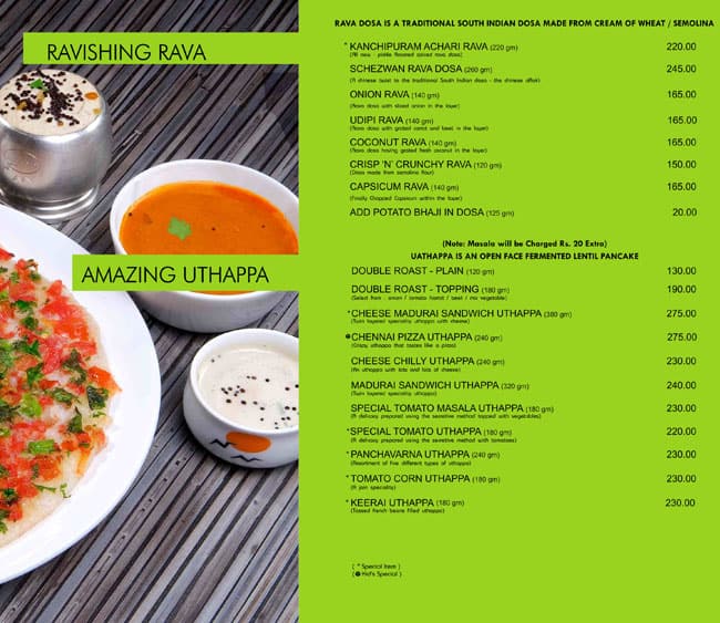 Menu at Sankalp Restaurant, Vadodara, The Plaza Complex