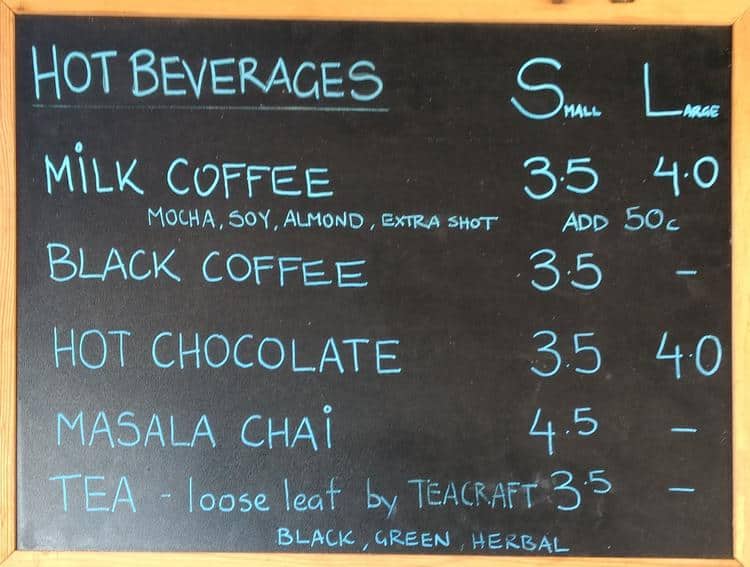 Menu at Aussie Bites Cafe, Gladesville, 172A Victoria Rd