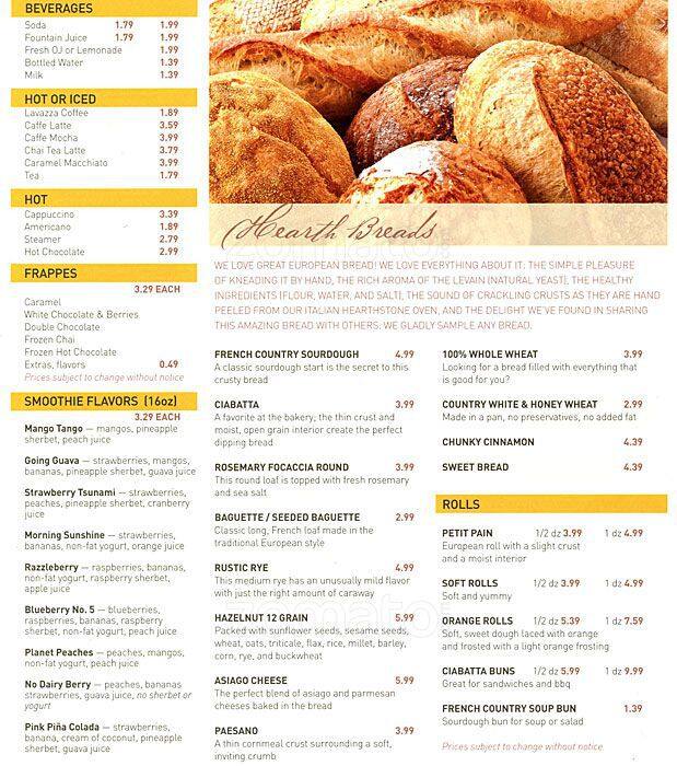 Kneaders Bakery Nutrition Facts | Besto Blog