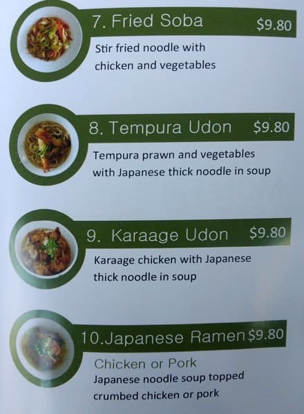 Menu at Sushi on Birkdale fast food, Birkdale