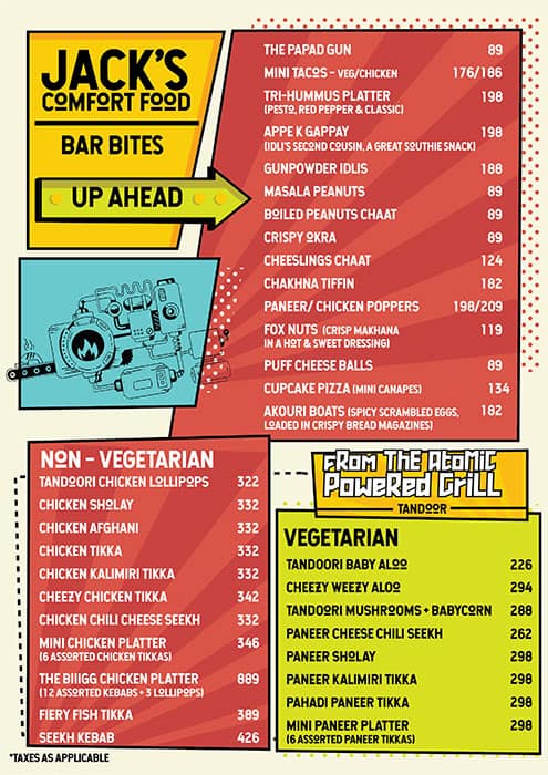 Agent Jack's Bar Menu, Menu untuk Agent Jack's Bar, Malad West, Mumbai ...