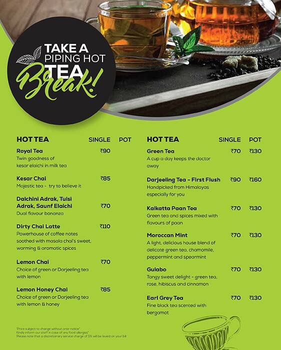 Menu at Chai Break Cafe & Bar - Jamshedpur, Jamshedpur, 3rd floor
