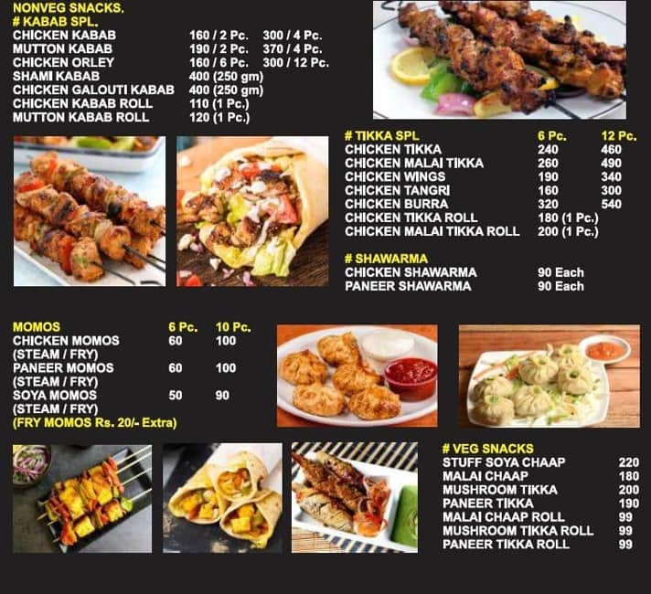 Menu of Foodies Bites, Sector 76, Noida