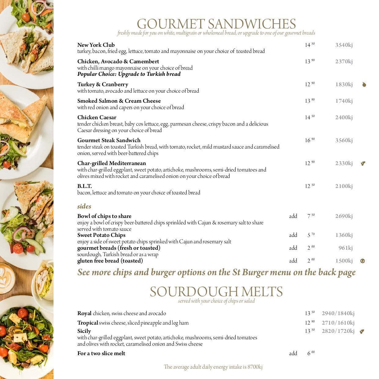 Menu at Shingle Inn Innaloo cafe, Innaloo, Innaloo shopping centre