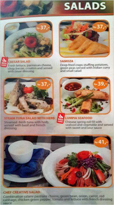 Menu at The Sunset Hut pub & bar, Mengwi