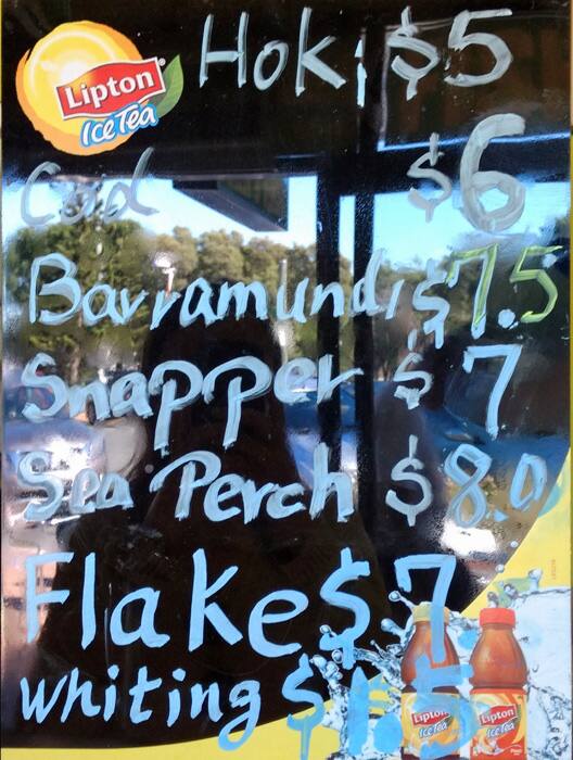 Menu at Wellington Country Chicken fast food, Wellington Point