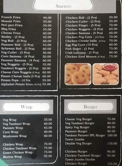 Menu of Go Go Pizza, Kolathur, Chennai