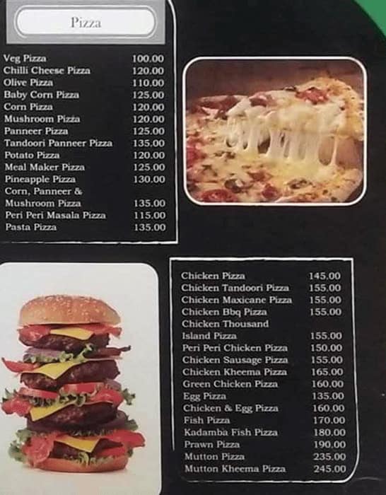 Menu at Go Go Pizza, Chennai