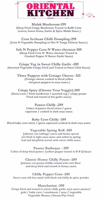 Menu at V2 Privé Pure Veg Multi-cusine Restaurant Kilapuk, Chennai, 71