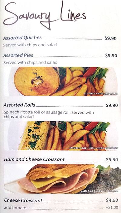 Menu at Theobroma Chocolate Lounge desserts, Narre Warren