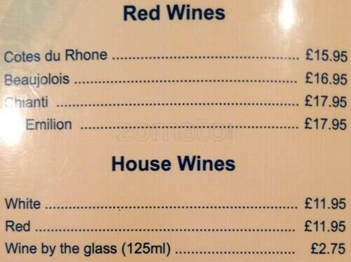 Menu at Ravi Shankar Bhelpoori House restaurant, London, 133-135 ...