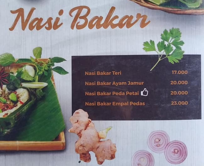 Menu at Kedai Kayumanis restaurant, Jakarta, Jl. Kayu Manis VIII No.38