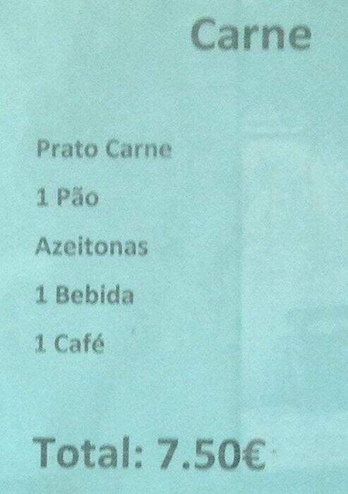 Menu em Churrasqueira O Marcelo restaurante, Algueirão-Mem Martins