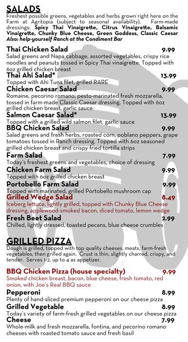 Joe's Farm Grill, Gilbert, Gilbert - Urbanspoon/Zomato