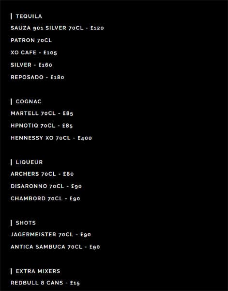 Menu at The Keys Yarm pub & bar, Yarm