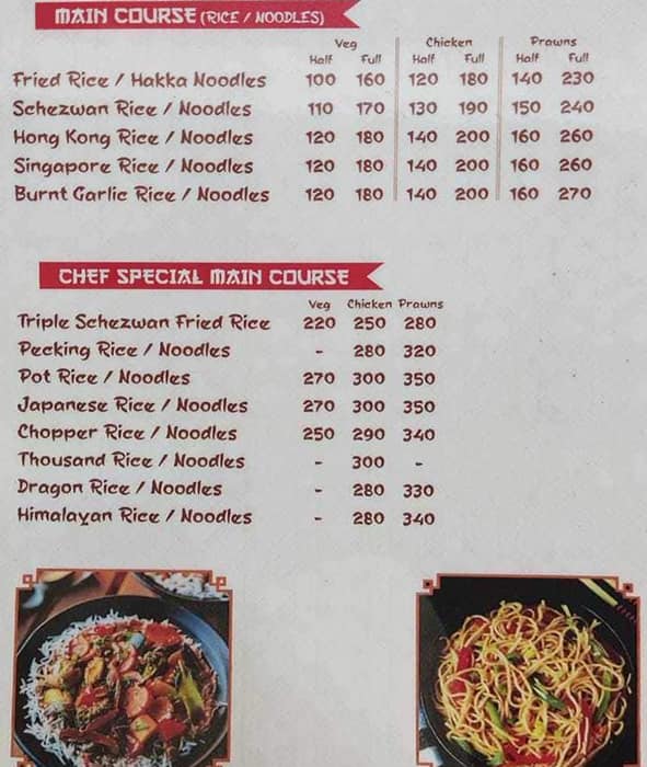 Menu at Gen z- cafe, Thane
