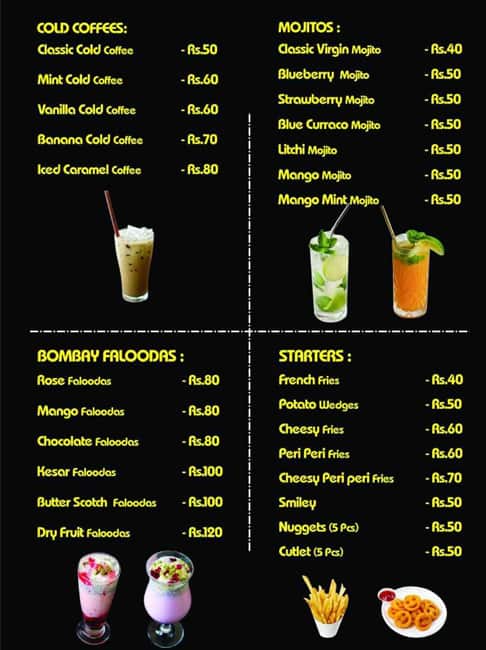 Menu at Madras Cloud Kitchen, Chennai