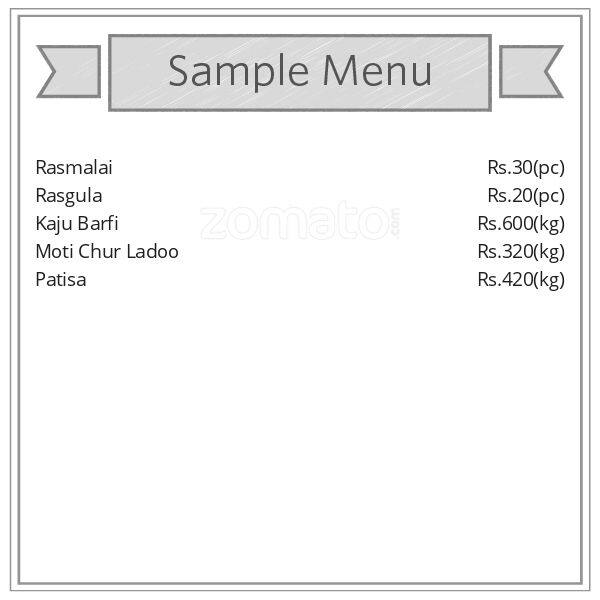 New Munim Di Hatti Menu, Menu for New Munim Di Hatti, Lawrence Road ...