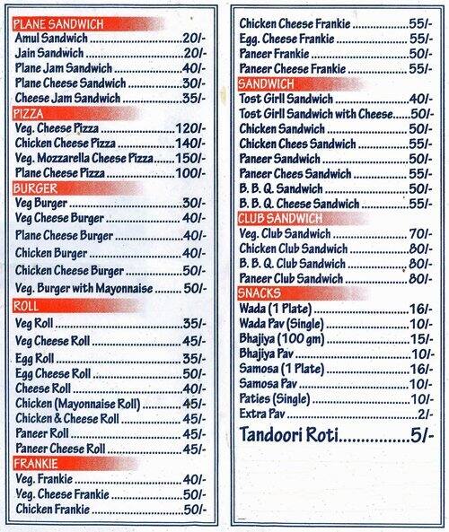 S&S Fast Food Menu, Menu for S&S Fast Food, Mumbai Central, Mumbai - Zomato