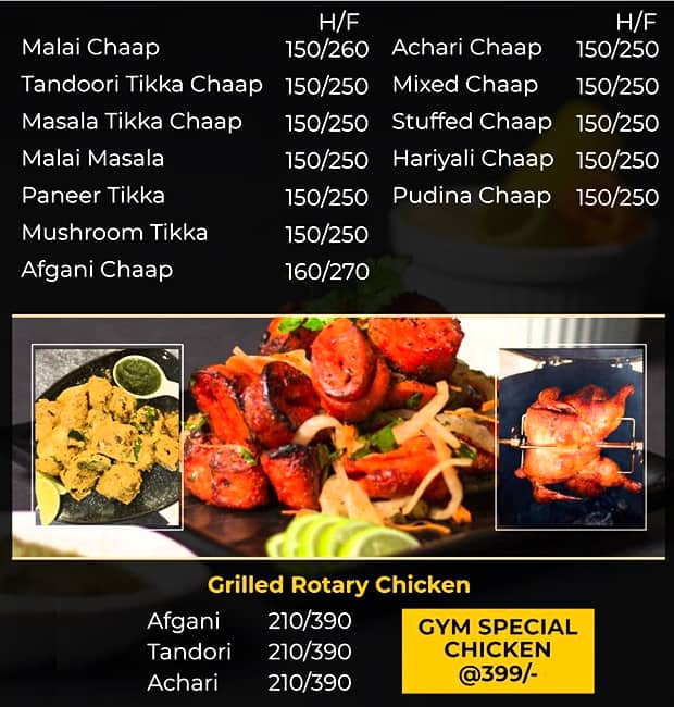 Menu of The Secret Box, Patliputra Colony, Patna