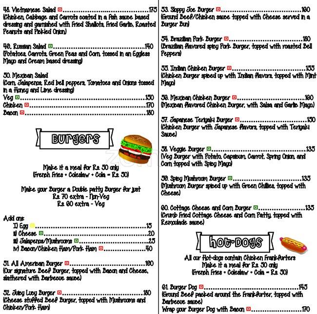 Greasy Spoon, HSR, Bangalore - Zomato