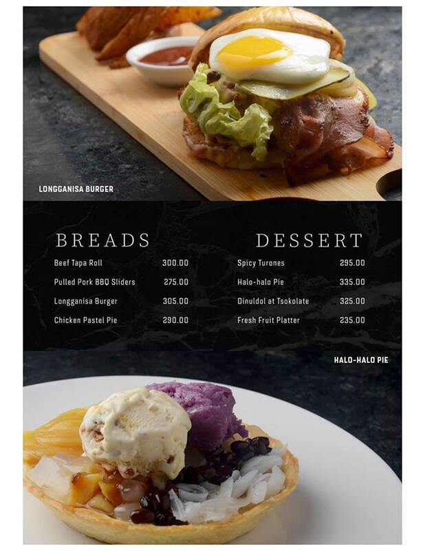 Menu at Tipulo restaurant, Antipolo